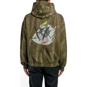 VARDAGEN Slalom Possum Drip Dye Heavyweight Hoodie