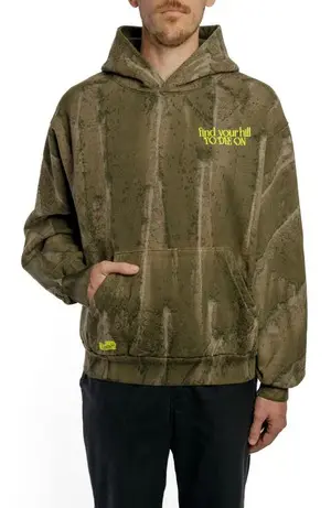 VARDAGEN Slalom Possum Drip Dye Heavyweight Hoodie