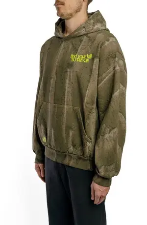 VARDAGEN Slalom Possum Drip Dye Heavyweight Hoodie