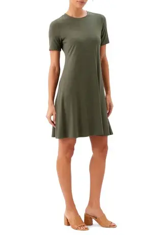 Karen Kane A-line Jersey Minidress
