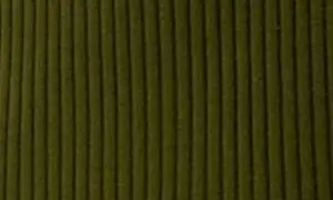 Karen Kane Scoop Neck Rib Tank - Olive