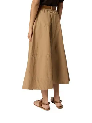 Gerard Darel Jina High Waist A-line Midi Skirt