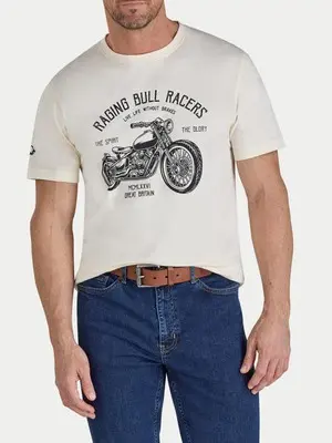 RAGING BULL Rb Racers Printed T-shirt