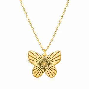 DONATELLO GIAN En Butterfly Necklace - Gold