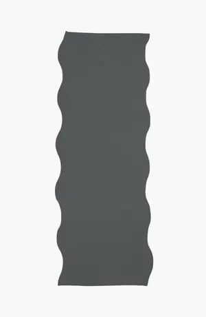 BALA Wavy Mat Towel - Charcoal