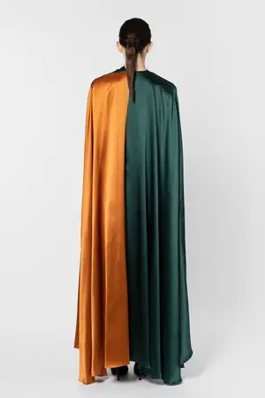 ROKSANDA Andromeda Draped Silk Maxi Dress