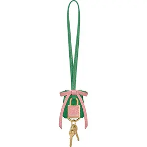 MAISON DE SABRE The Bow Padlock Charm - Emerald Lily
