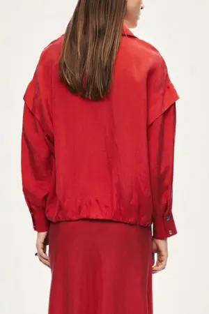 NOCTURNE Relaxed Zip Up Jacket