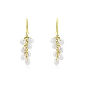 THE LOVERY 14k Yellow Gold Dangle Earrings