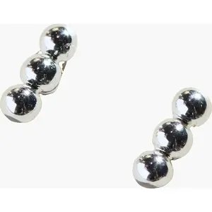 NICKEL & SUEDE Chloe Bar Stud Earrings