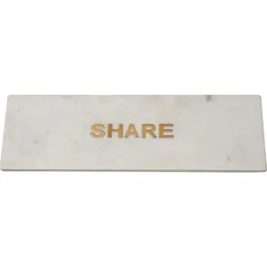 BE HOME Verona "share" Board - Marble