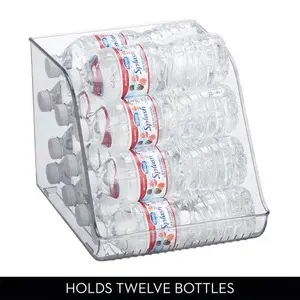 81029350 Plastic Water Bottle Organizer For Fridge & Pantry