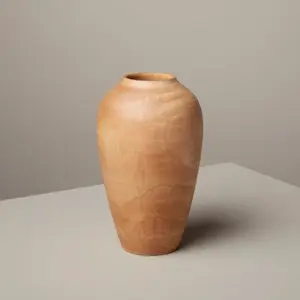 BE HOME Wood Classic Vase