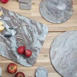 BE HOME Waterfall Oversized Round Board