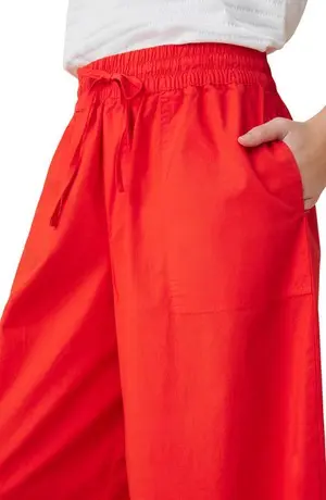 Splendid Mallory Wide Leg Poplin Pants