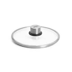 WOLL Ecologic Pro Safety Glass Lid 8-inch - Black