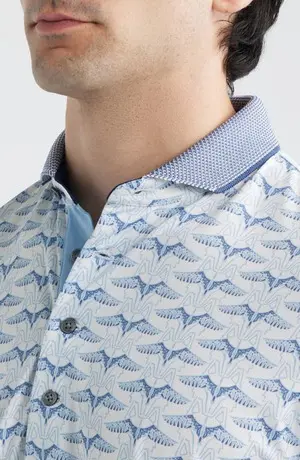 Greyson Silver Stilt Performance Polo