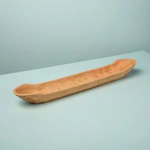 BE HOME Kiln Wood Long Dish