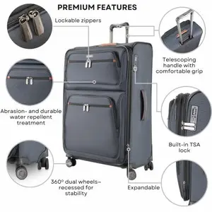 RICARDO BEVERLY HILLS Montecito 3.0 Suitcase - Graphite