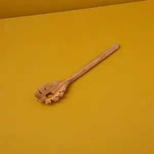 BE HOME Wood Pasta Spoon