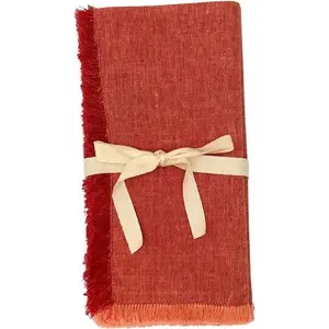BE HOME Lilia Napkinsset Of 4 - Cherry