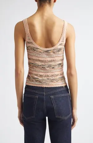 Ulla Johnson Clotide Multi Stitch Pointelle Tank