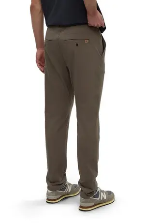 TENTREE Simcoe Pant Technical Trousers With Drawcord Waist - Timber