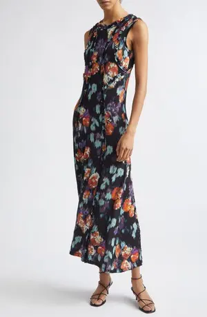 Ulla Johnson Isabelle Jersey Midi Dress - Nocturne