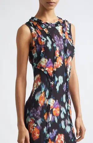 Ulla Johnson Isabelle Jersey Midi Dress - Nocturne