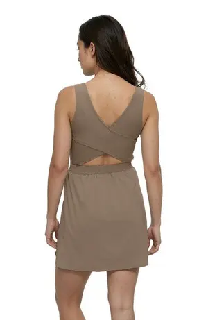 TENTREE Ashby Dress - Clay