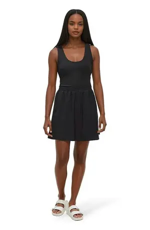 TENTREE Ashby Dress - Meteorite Black