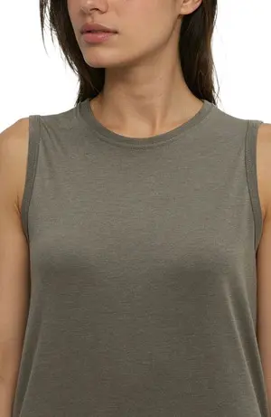 TENTREE Valley Dress - Deep Olive
