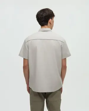 TENTREE Hopkins Shirt - Sand Stone/graphite