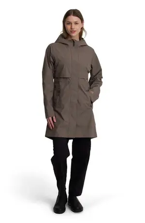 TENTREE Nimbus Long Rain Jacket - Timber