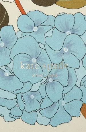 Kate Spade New York Spade Flower Garden Silk Square Scarf