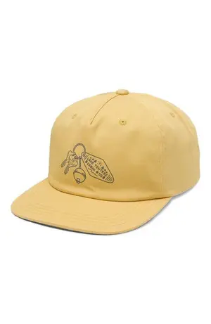 TENTREE Lake Getaway Apex Hat - Dusk Yellow/graphite