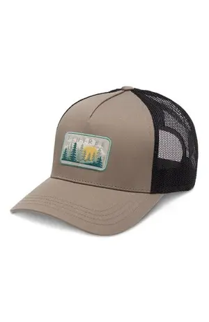 TENTREE Forest Sun Altitude Trucker Hat - Clay/tidal Teal