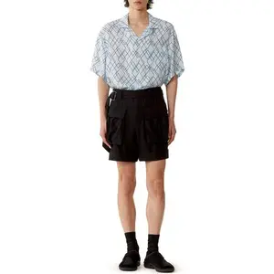 LANVIN Printed Flowy Shirt - Blue