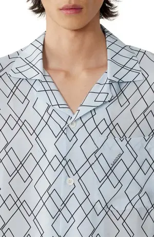 LANVIN Printed Flowy Shirt