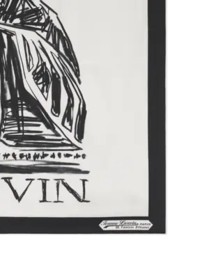 LANVIN Mother & Daughter Printed Silk Scarf