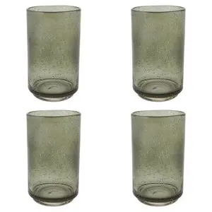 DANICA BRANDS Bubbled Tumblerset Of 4 - Bubbled Agave