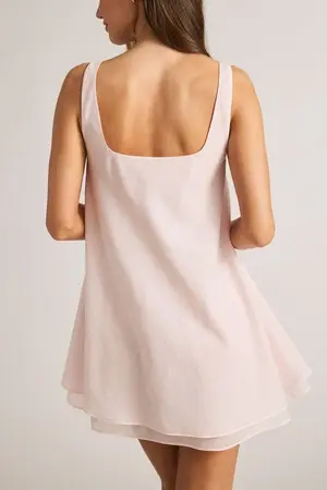NEGATIVE UNDERWEAR Gauzy Island Swing Dress