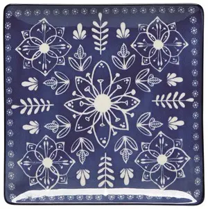 DANICA BRANDS Porto Stamped Plateset Of 6