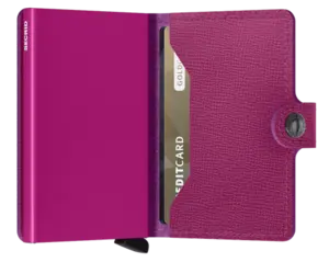 SECRID Miniwallet Crisple - Fuchsia