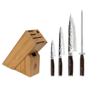 SHUN Premier Starter Block Set - Walnut