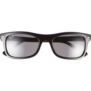 Ray-ban Square Frame Sunglasses - Black/dark Grey