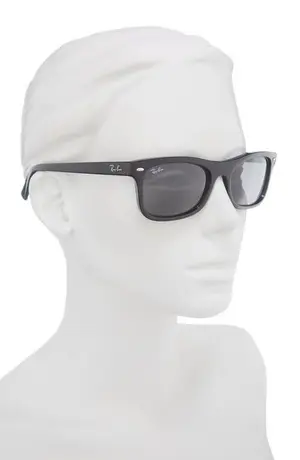 Ray-ban Square Frame Sunglasses - Black/dark Grey