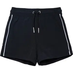 GOTTEX MENS Gottex 7" Inseam Striped Swim Trunks - Black