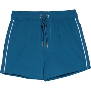 GOTTEX MENS Gottex 7" Inseam Striped Swim Trunks - Denim