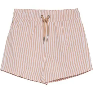 GOTTEX MENS Gottex 7" Inseam Striped Swim Trunks - White-yellow